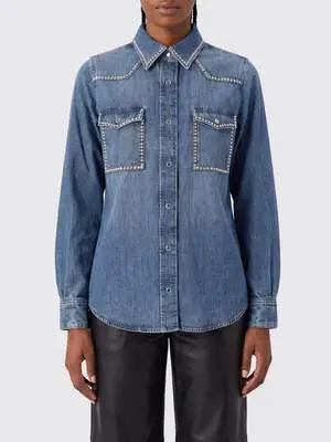 7 For All Mankind Shirt - Blue
