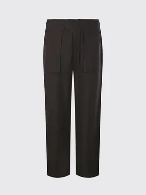 Maison Kitsuné Fleece Trousers With An Elasticated Drawstring Waist - Brown