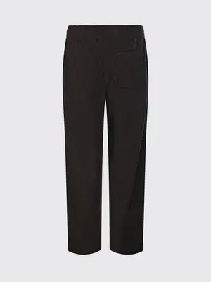 Maison Kitsuné Fleece Trousers With An Elasticated Drawstring Waist - Brown