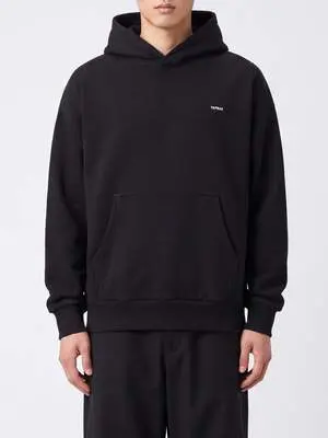TATRAS Hoodie In Cotton With A Kangaroo Pocket And Dropped Shoulders - Black