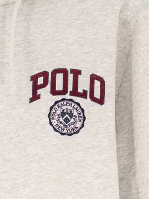 Polo Ralph Lauren Zip-up Cotton-blend Hoodie With Kangaroo Pocket