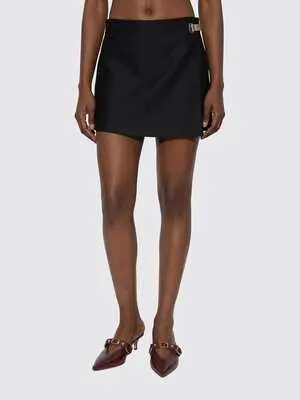 Balenciaga Mid-rise Wool And Silk-blend Wrap Shorts