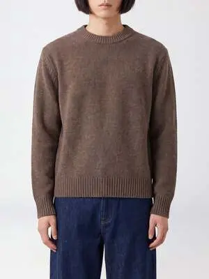 LISA YANG 100% Cashmere Crewneck Jumper With Dropped Shoulders - Beige