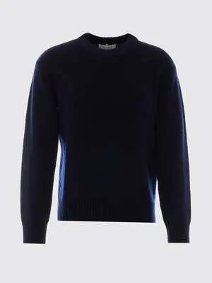 LISA YANG 100% Cashmere Crewneck Jumper With Dropped Shoulders - Blue