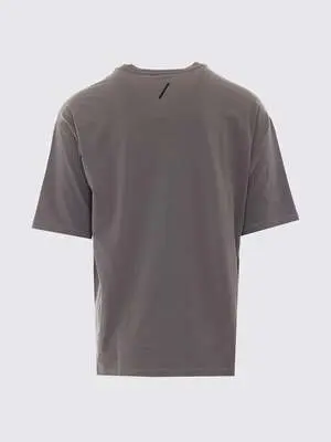 THOM KROM Relaxed Fit Cotton And Modal T-shirt With Dropped Shoulders - Grey 1