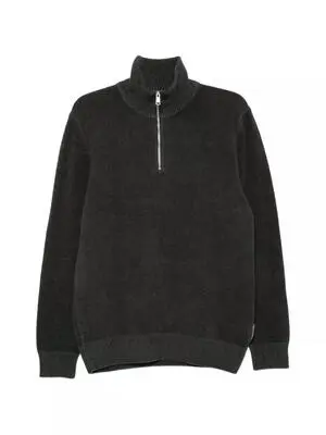 Marc O'polo Half-zip Knitted Sweater - Grey