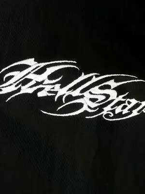 HELLSTAR Tattoo Logo Quarter-zip Sweatshirt