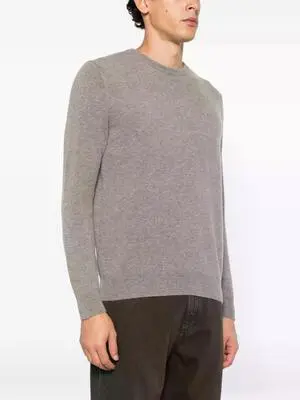 VELA SHOP Crew-neck Long-sleeve Sweater