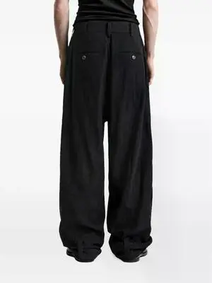 ZIGGY CHEN Pleated Wide-leg Trousers