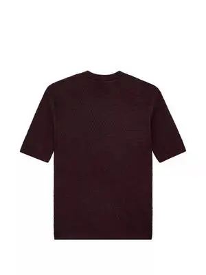 Emporio Armani Virgin-wool Sweater With Textured Knit