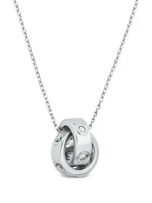 Michael Kors Logo And Cubic-zirconia Necklace