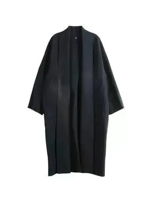 TAIGA TAKAHASHI Shawl-collar Drop-shoulder Coat