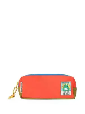 BOBO CHOSES Logo-patch Colour-block Pencil Case