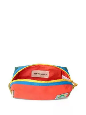 BOBO CHOSES Logo-patch Colour-block Pencil Case