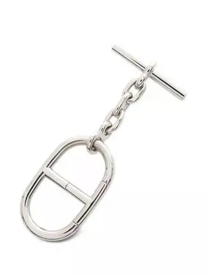 Hermès 2010s Chaîne D'ancre Key Ring - Silver