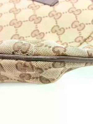 Gucci 2000s Gg Canvas Shoulder Bag