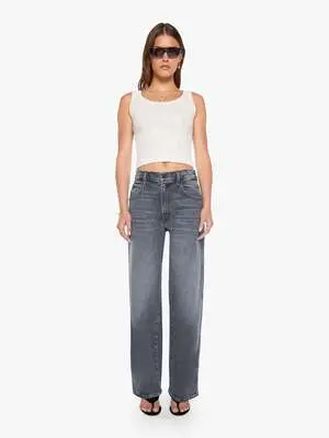 MOTHER The Delinquent Skimp Rock Hard Jeans - Grey