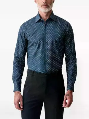 Michael Kors Monogram-pattern Long-sleeve Shirt