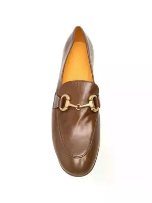 MARA BINI Horsebit Leather Loafers