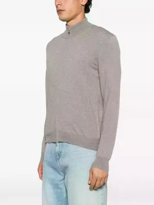 GRAN SASSO Zip-up Knitted Cardigan