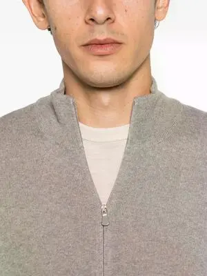 GRAN SASSO Zip-up Knitted Cardigan