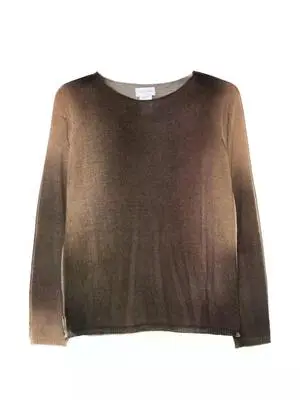 PLOUMANACH Filey Tasty Shades Crew-neck Sweater - Brown