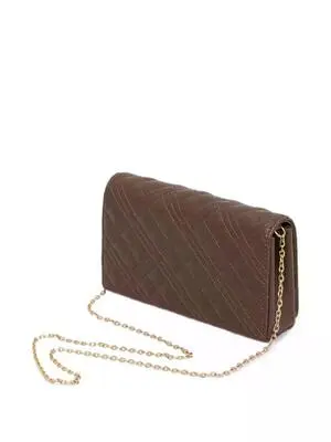 Moschino Quilted Logo-plaque Shoulder Bag