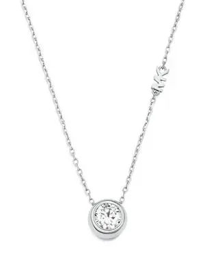Michael Kors Round-stone Pendant Necklace