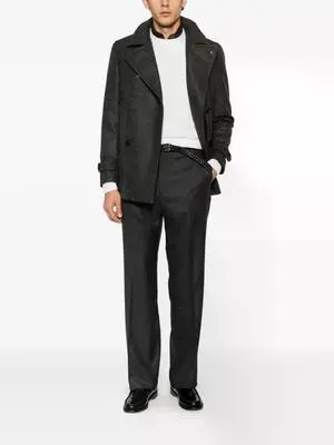GRAN SASSO Ribbed Raglan-sleeve Sweater