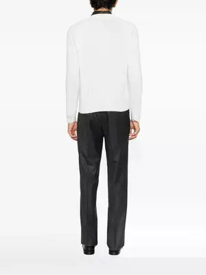 GRAN SASSO Ribbed Raglan-sleeve Sweater
