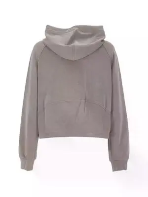 ICEPORT Raglan-sleeve Zip-up Hoodie - Grey