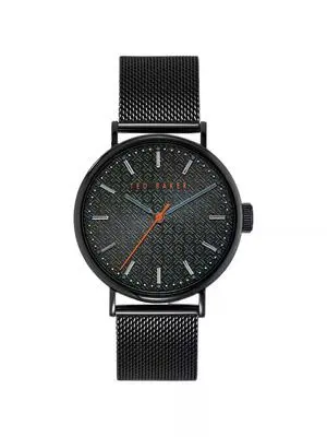 Ted Baker London Mimosaa Mesh-strap 41mm Watch - Black