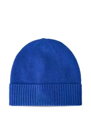 Guest In Residence Ribbed-cuff Beanie Hat - Blue