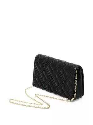 Moschino Quilted Logo-plaque Shoulder Bag