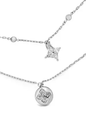 Guess Crystal-embellished Layered Necklace - Silver