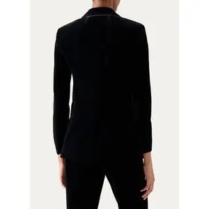 Akris Percival Velvet Jersey Jacket