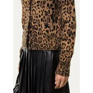 Burberry Sienna Wool-cashmere Crewneck Cardigan