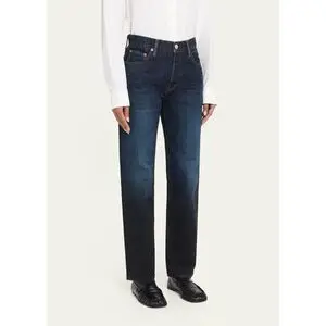 Moussy Vintage Monta Straight-leg Denim Jeans