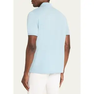 Kiton Cotton Rib Polo Shirt