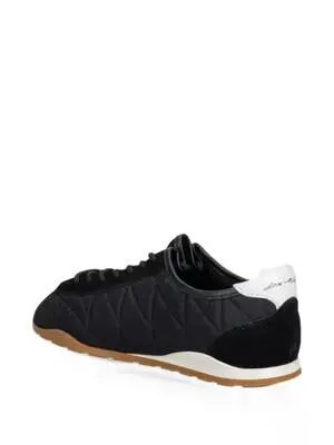 Moschino Quilted Lace-up Sneakers