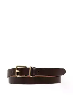 Marc O'polo Lara Logo-engraved Buckle Belt - Brown