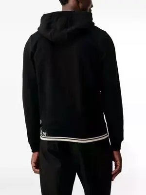 Guess Logo-plaque Zip-up Hoodie