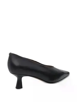 ANGEL ALARCON Pointed-toe Leather Pumps