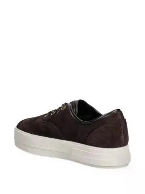 Michael Kors Lindsey Platform Sneakers In Perforated Suede