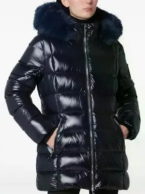Moose Knuckles Celestia Faux Fur-trimmed Quilted Coat