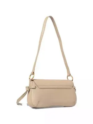 TWINSET Leather Shoulder Bag With Flap