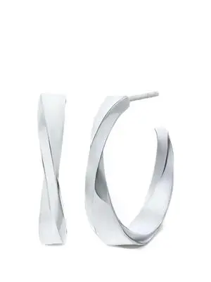 Michael Kors Twist Hoop Earrings