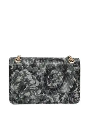 Pinko Mini Love Bag One Light Fully Rhinestoned Crossbody Bag
