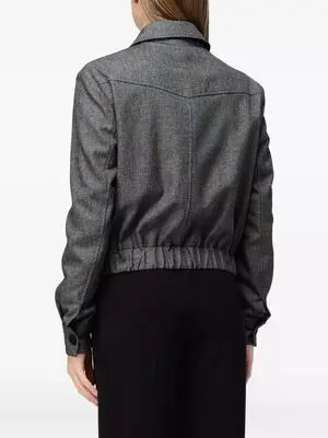 HANITA Button-up Elasticated-hem Jacket