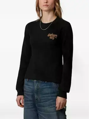 Carhartt Work In Progress L/s Blackletter Waffle T-shirt